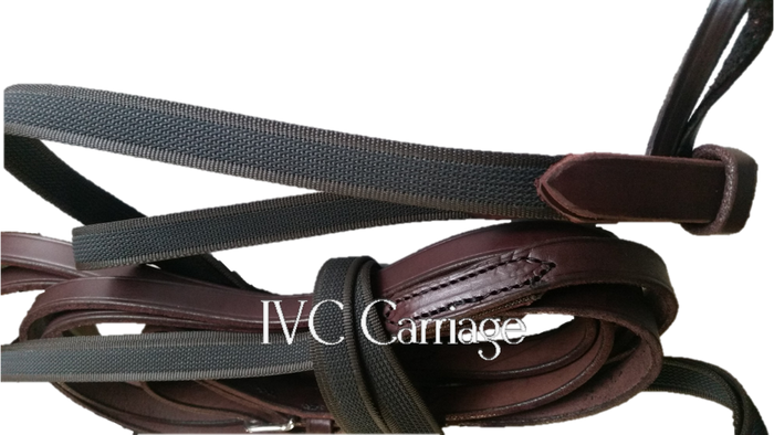 Horse Driving Reins | IVC Carriage | Carriage Supplies