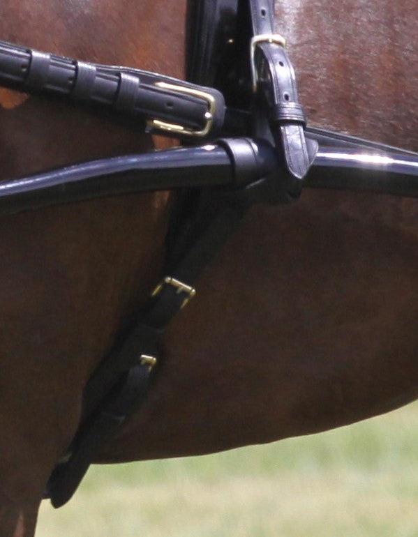 Open Shaft Tugs (Shaft Loops) for Wrap Strap Girth | IVC Carriage